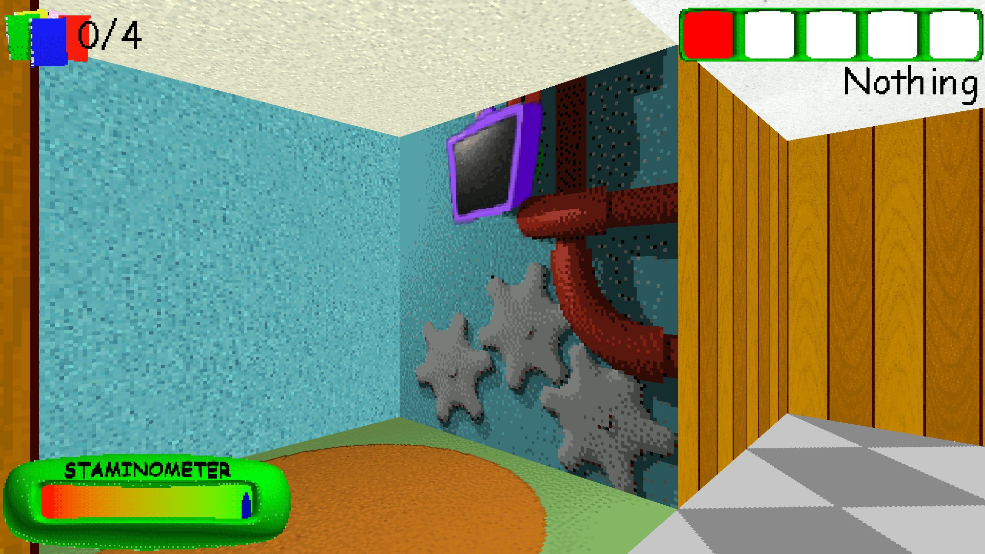 pizza tower TV over baldi tv Mod for Baldi's Basics | Baldi Mods