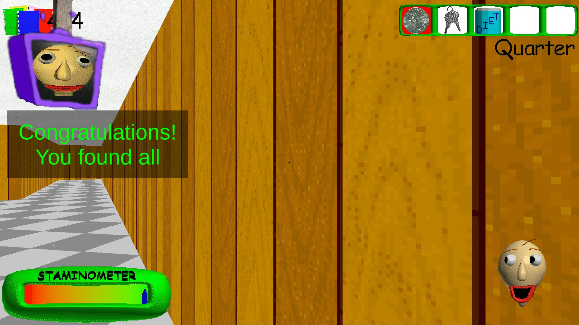 pizza tower TV over baldi tv Mod for Baldi's Basics | Baldi Mods