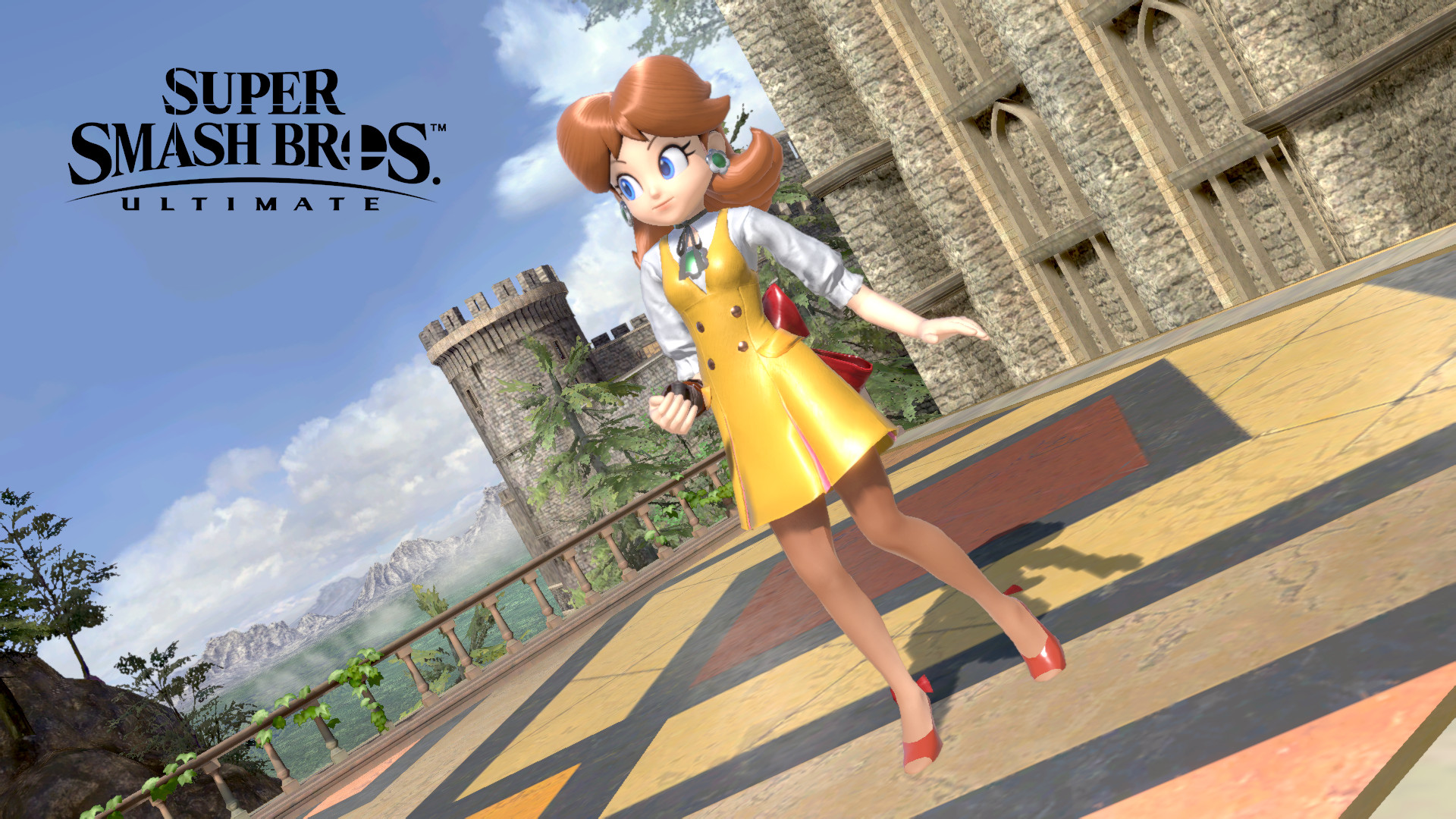 Sunset Valley Daisy Mod for Super Smash Bros. Ultimate | SSBU Mods