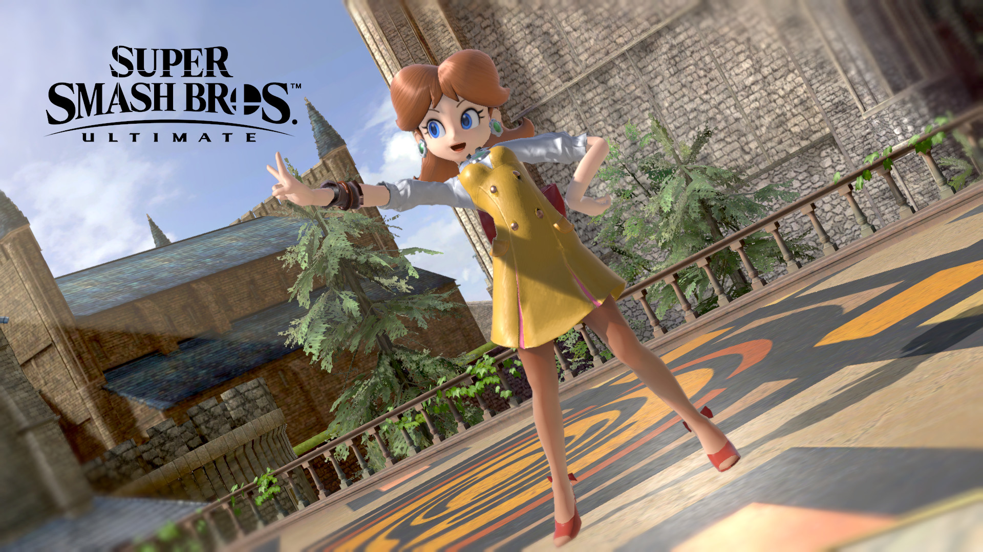 Sunset Valley Daisy Mod for Super Smash Bros. Ultimate | SSBU Mods