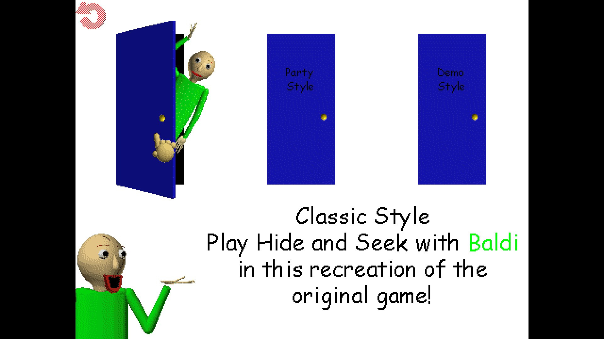Baldi's Basics classic remastered colored captions Mod for Baldi's ...