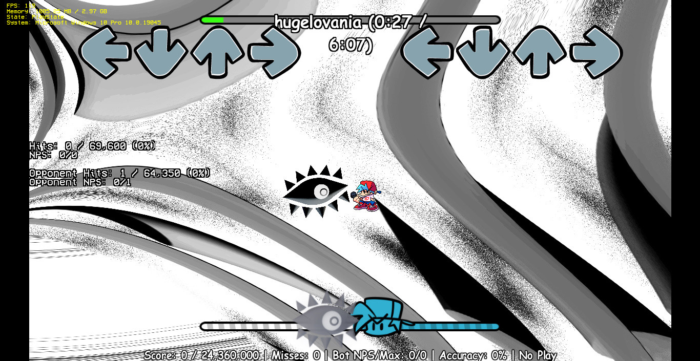 FNF / D&B: Eyes Edition Mod for Friday Night Funkin' | FNF Mods