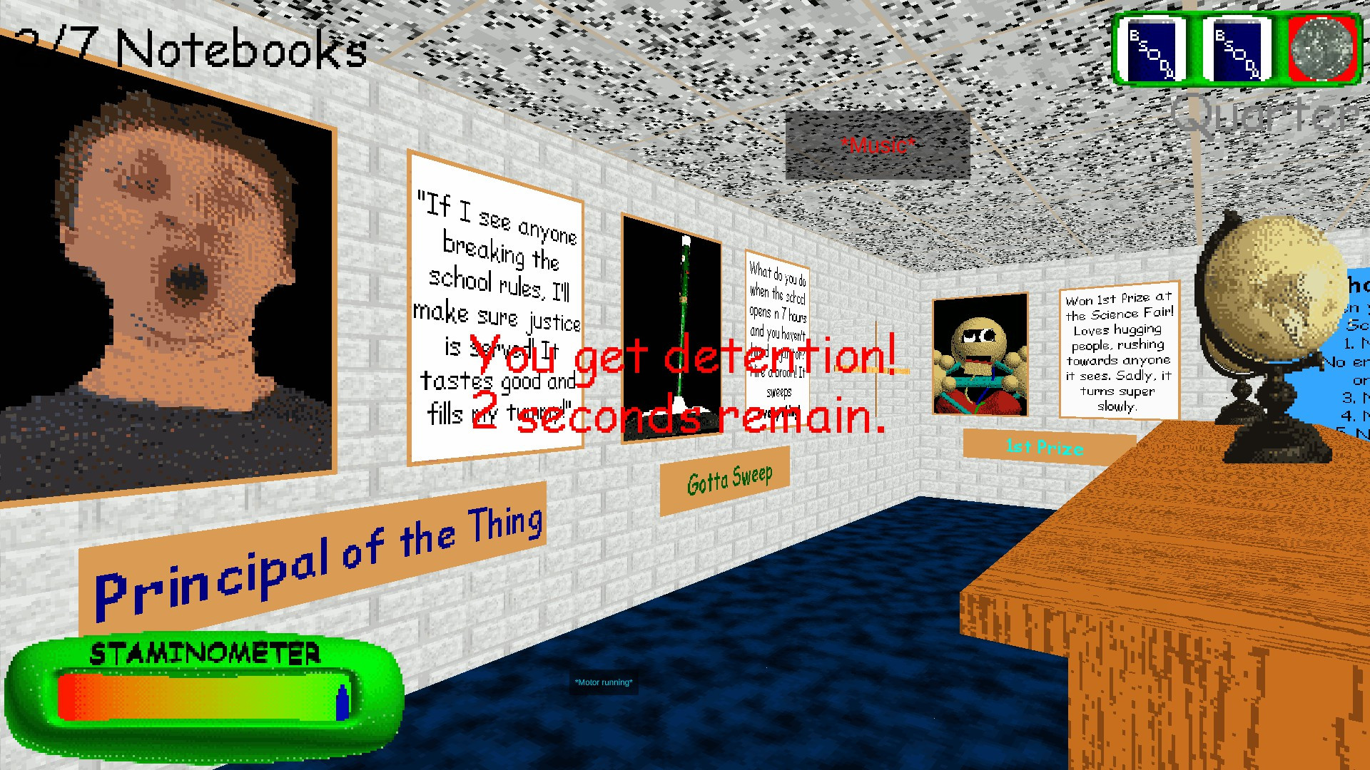 Baldi's Basics classic remastered colored captions Mod for Baldi's ...