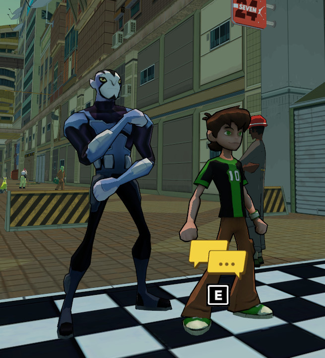 Ben 10 omniverse duo Mod for Bomb Rush Cyberfunk | BRC Mods