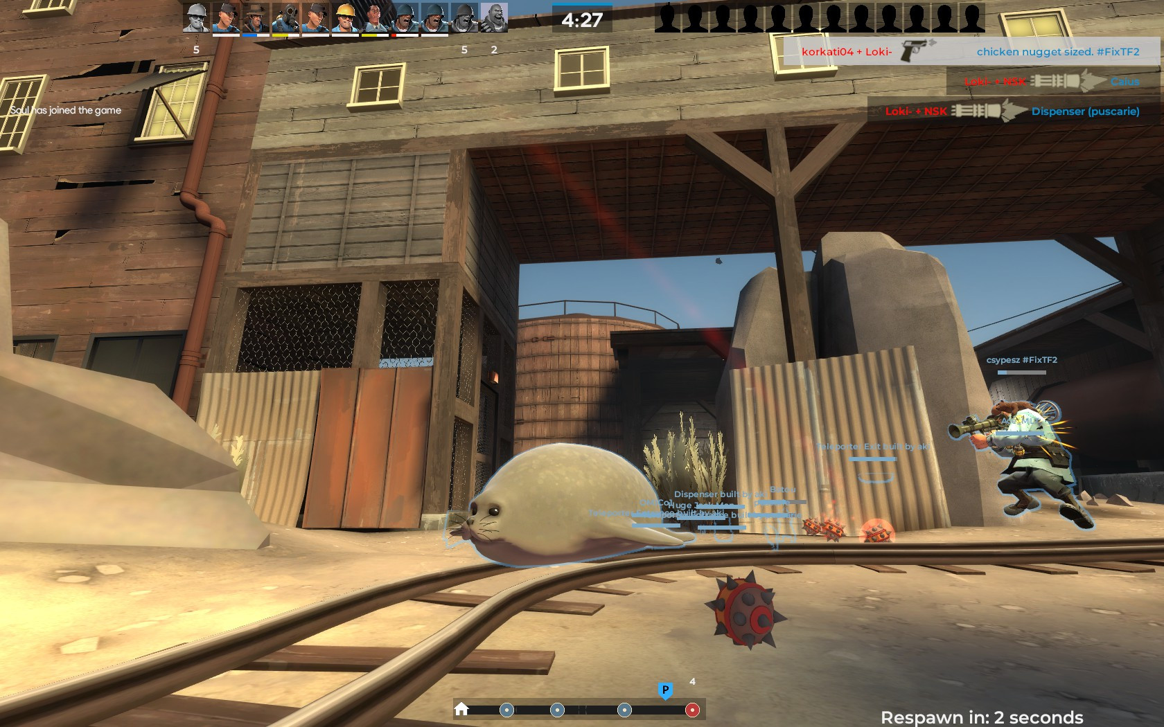 Seal Payload (Casual & Comp) [sv_pure 2] Mod for Team Fortress 2 | TF2 Mods