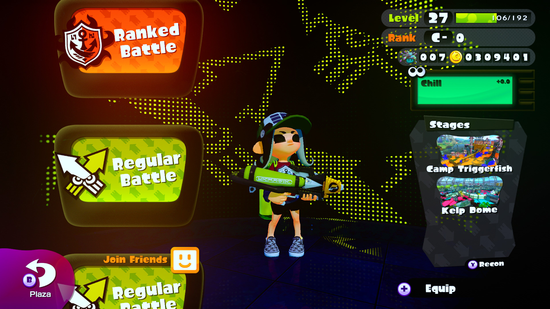 Alternative Lobby UI Mod for Splatoon | Splatoon Mods