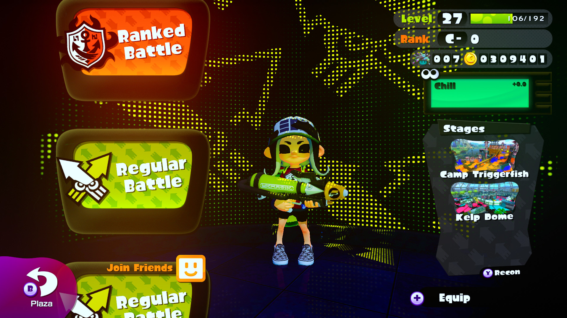 Alternative Lobby UI Mod for Splatoon | Splatoon Mods