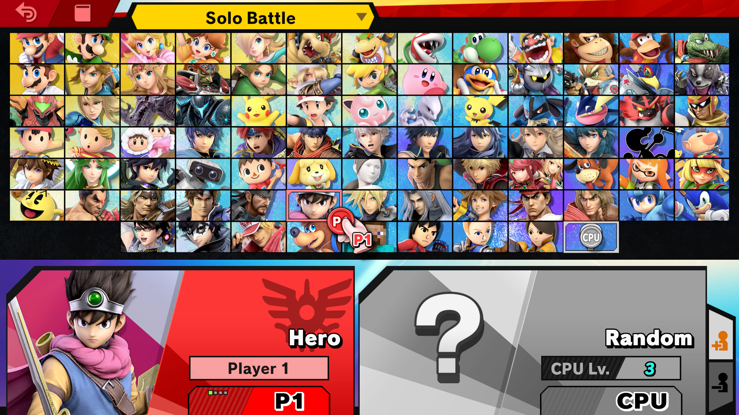 Hero - Chronologically Ordered Skins Mod for Super Smash Bros. Ultimate ...