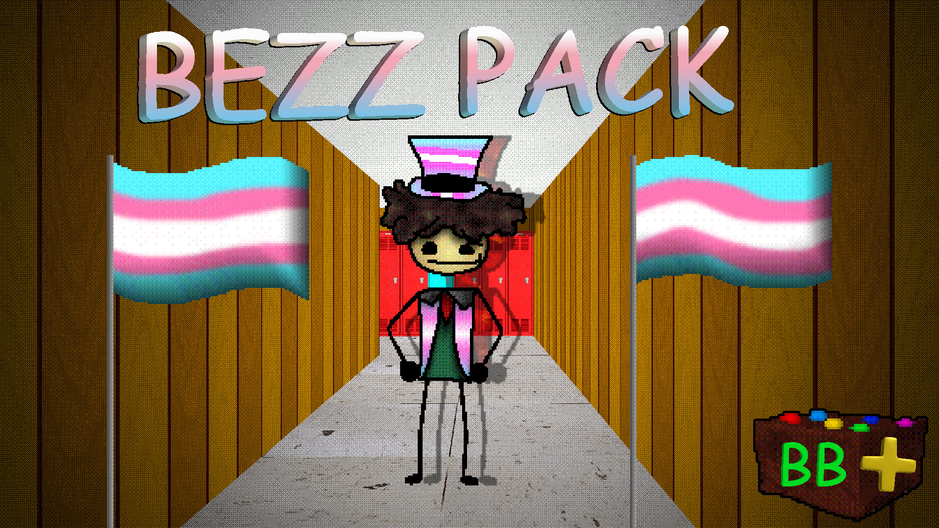 BB+ Bezz Pack (TRANSGEN AWARENESS) Mod for Baldi's Basics | Baldi Mods