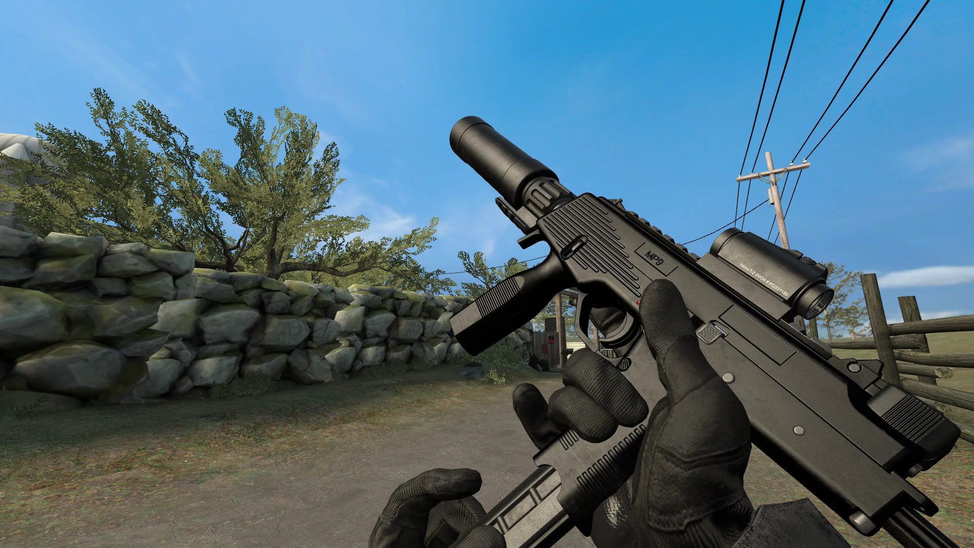 Ready Or Not MP9-N on MWIII Anims Mod for Counter-Strike: Source | CS:S Mods