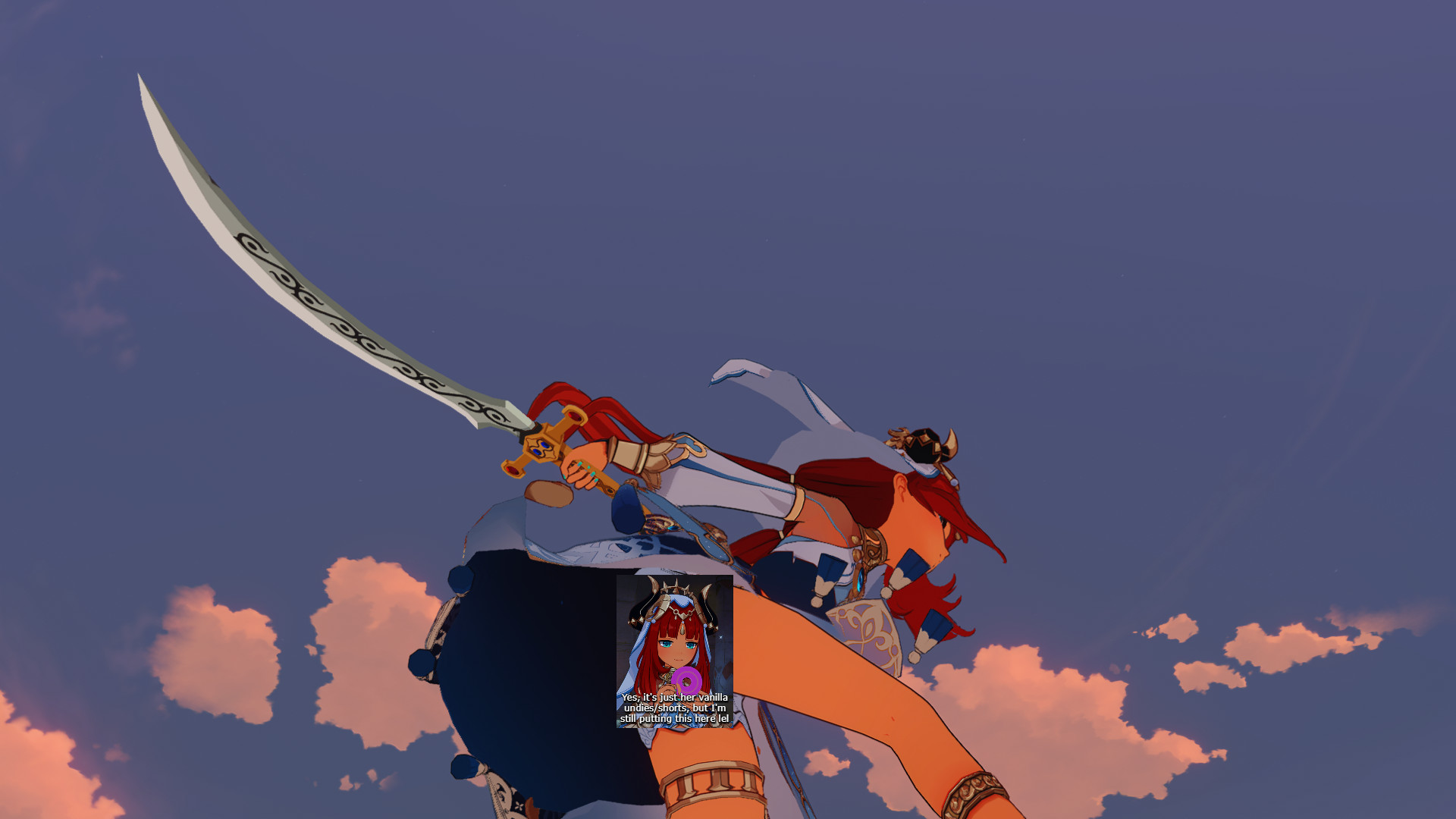 Moonlight Scimitar - Zelda BOTW Port Mod for Genshin Impact | GI Mods