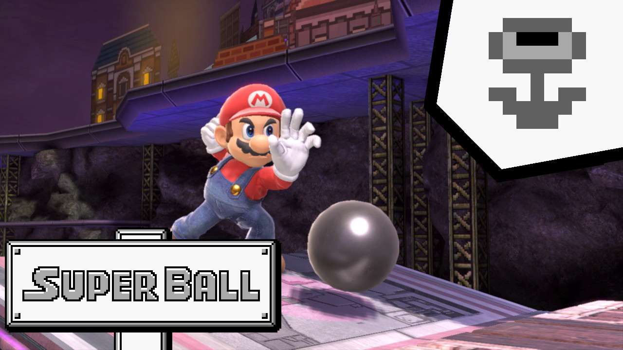 Superball Mario - Neutral Special Mod for Super Smash Bros. Ultimate | SSBU Mods