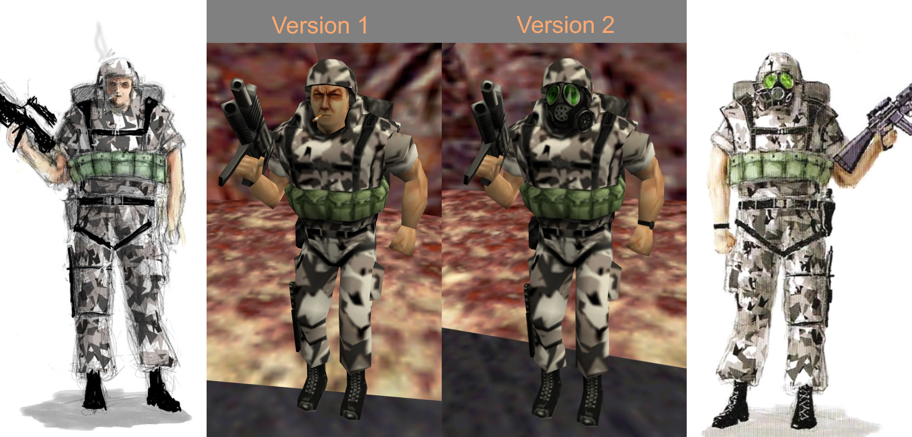 HECU Concept Art/Alpha Remake Mod for Half-Life | HL Mods