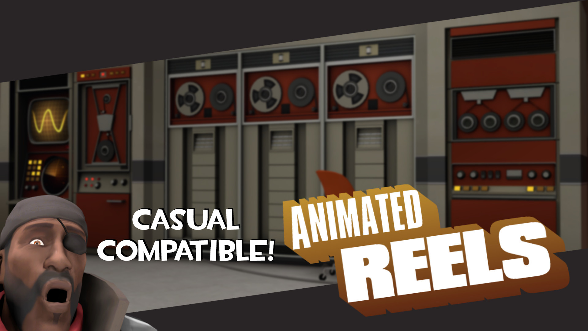 Animated Computers & Reels 4 Casual Mod for Team Fortress 2 | TF2 Mods