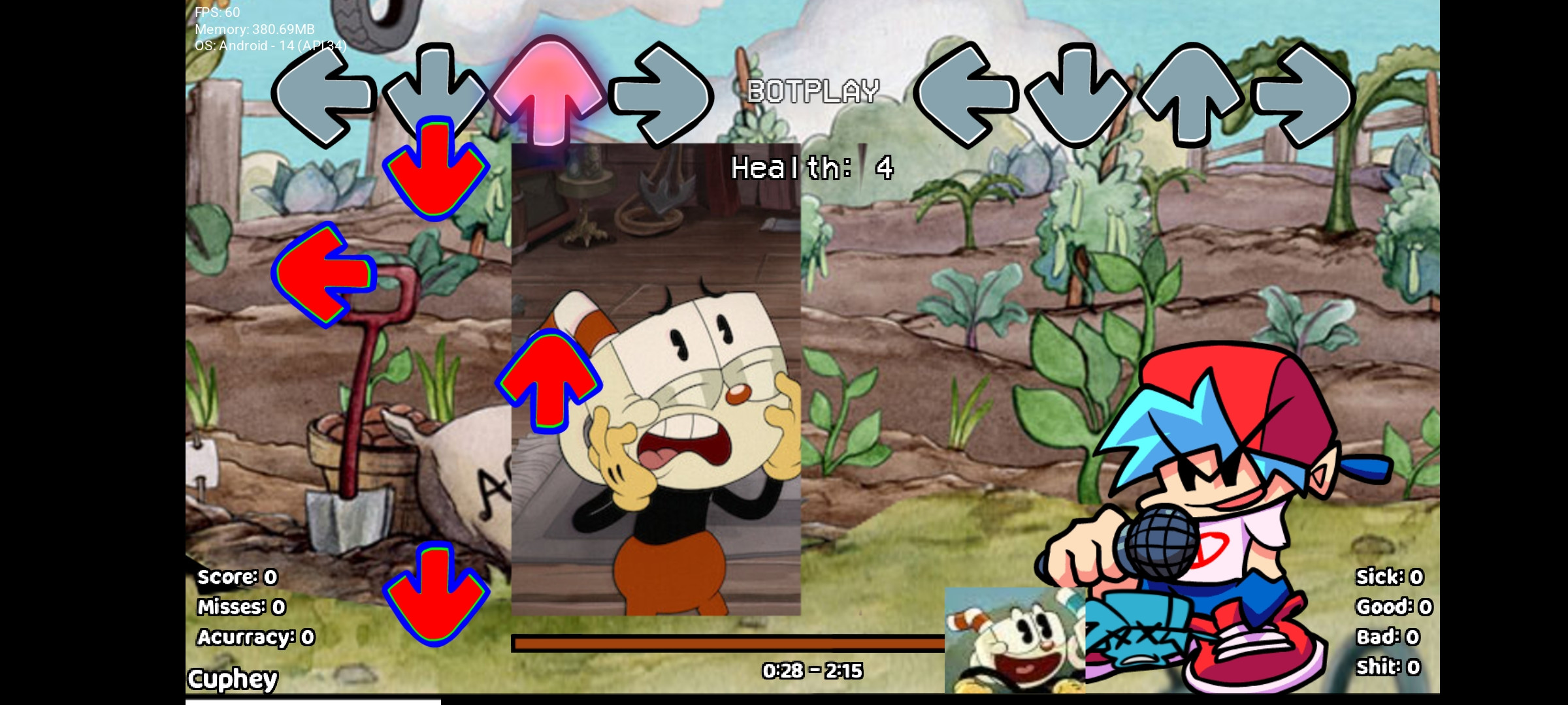 Cuphead's Drawer Mods Mod for Friday Night Funkin' | FNF Mods