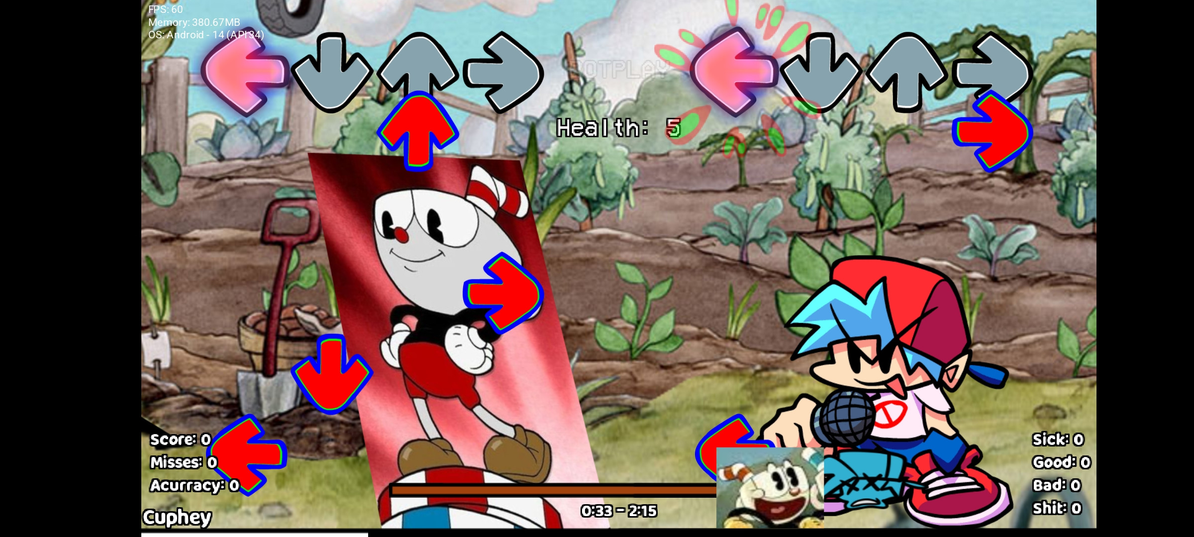 Cuphead's Drawer Mods Mod for Friday Night Funkin' | FNF Mods