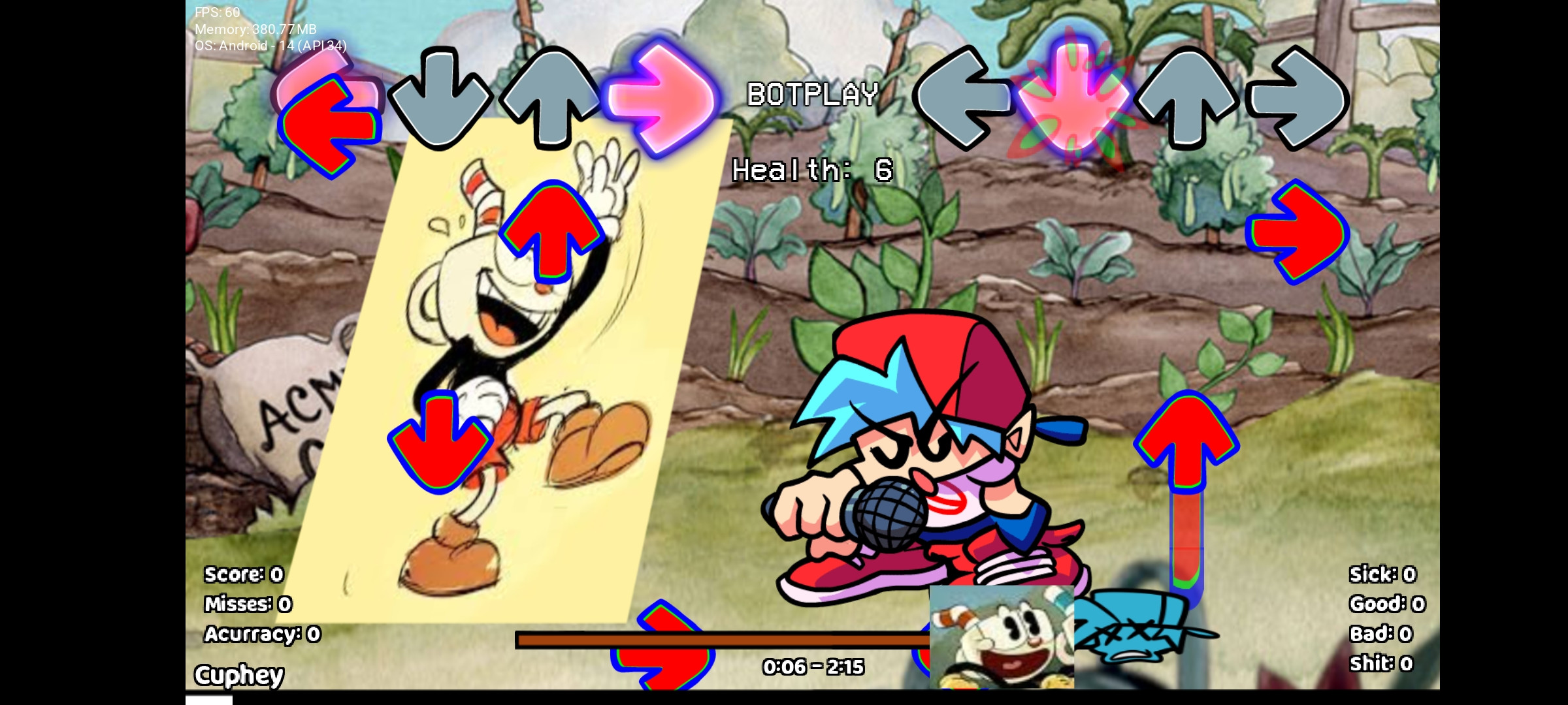 Cuphead's Drawer Mods Mod for Friday Night Funkin' | FNF Mods