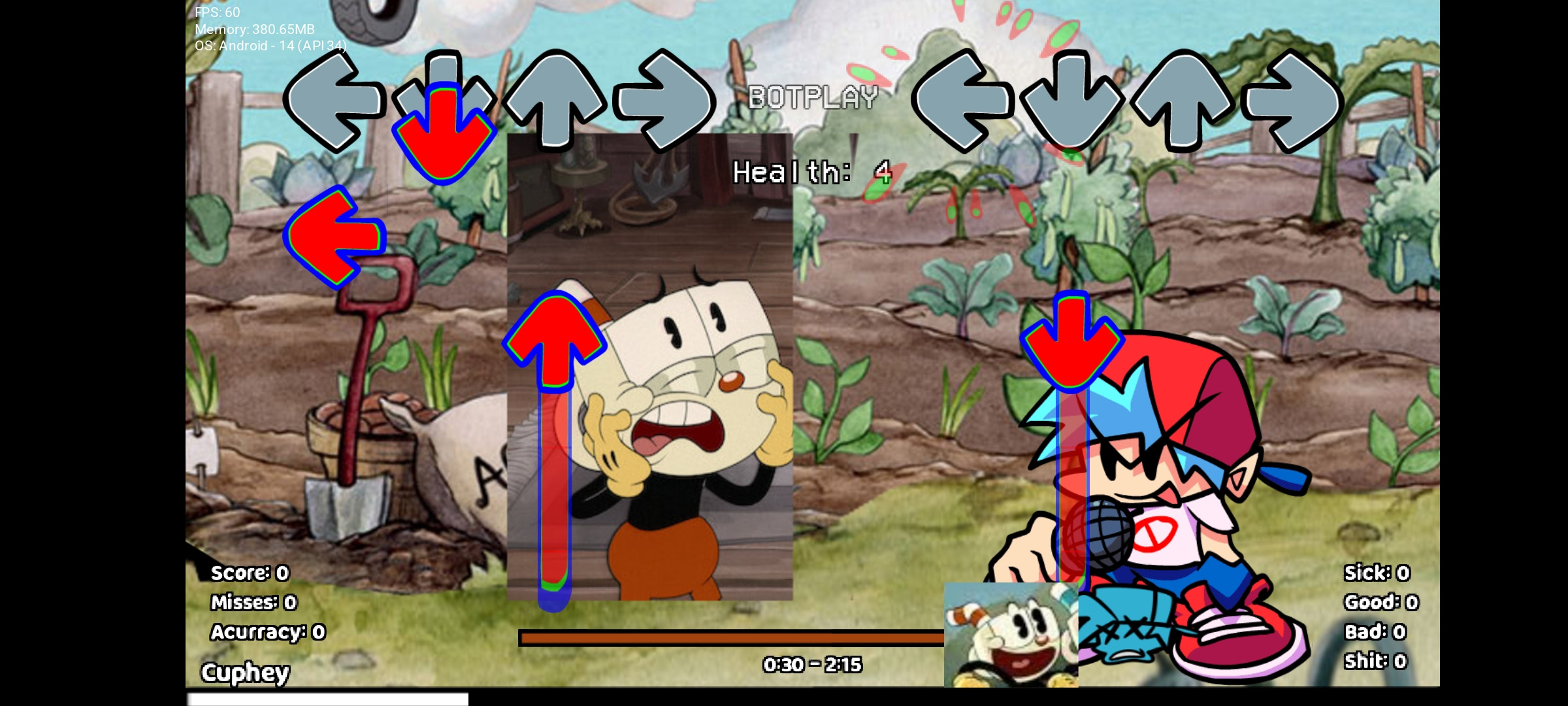 Cuphead's Drawer Mods Mod for Friday Night Funkin' | FNF Mods