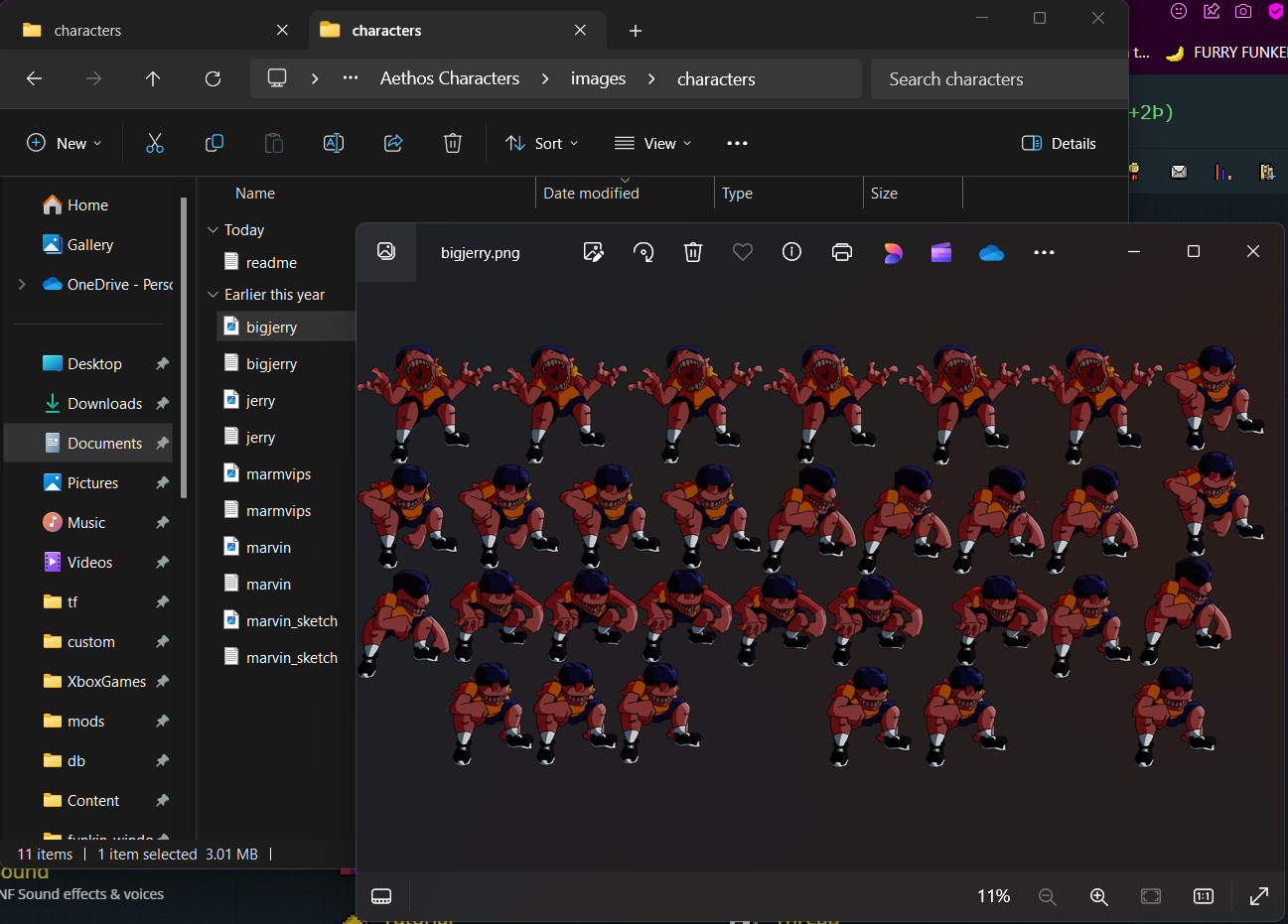 Aethos Characters for Psych Online Mod for Friday Night Funkin' | FNF Mods