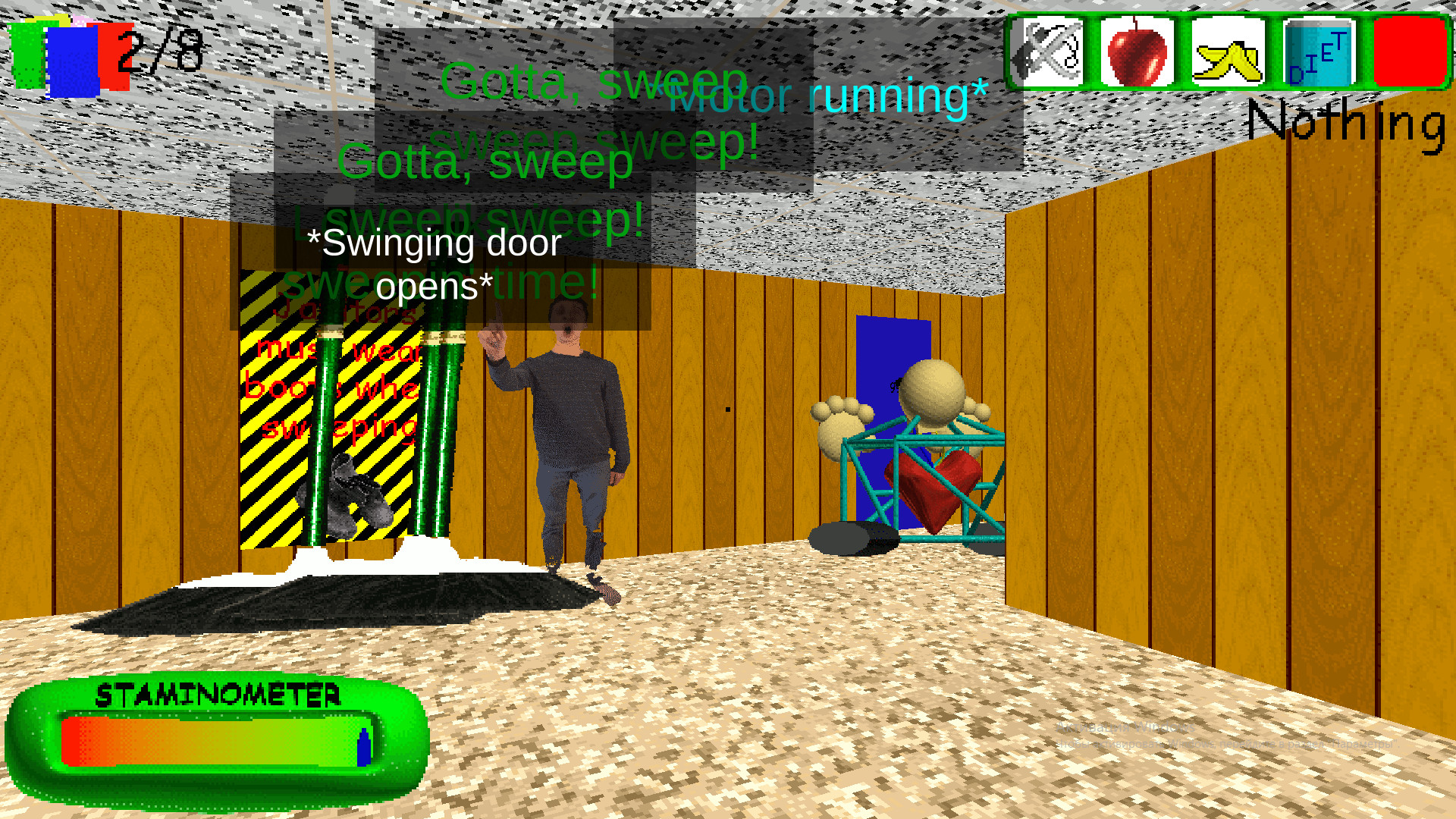 Gotta sweep expansion! Mod for Baldi's Basics | Baldi Mods