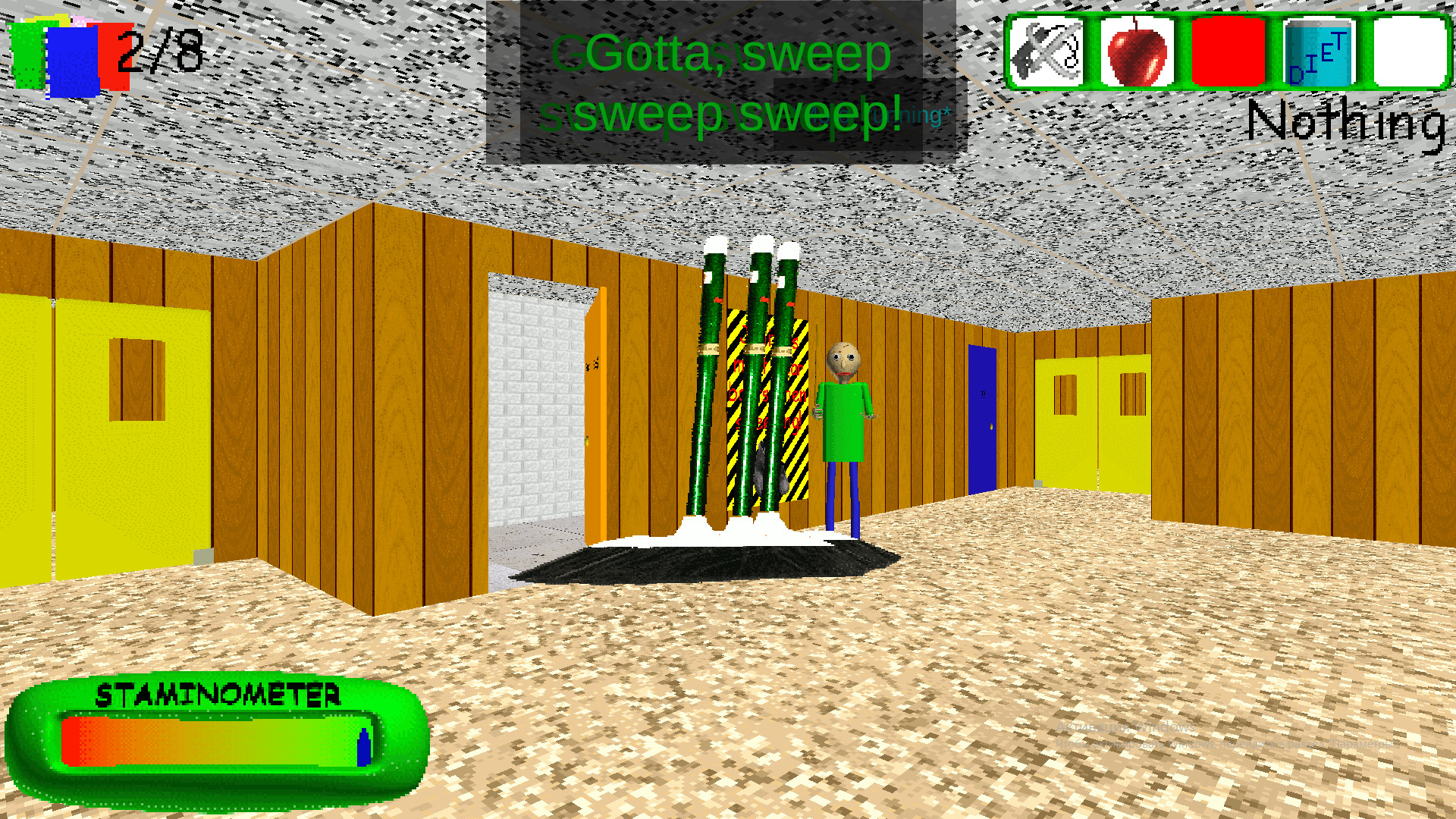 Gotta sweep expansion! Mod for Baldi's Basics | Baldi Mods