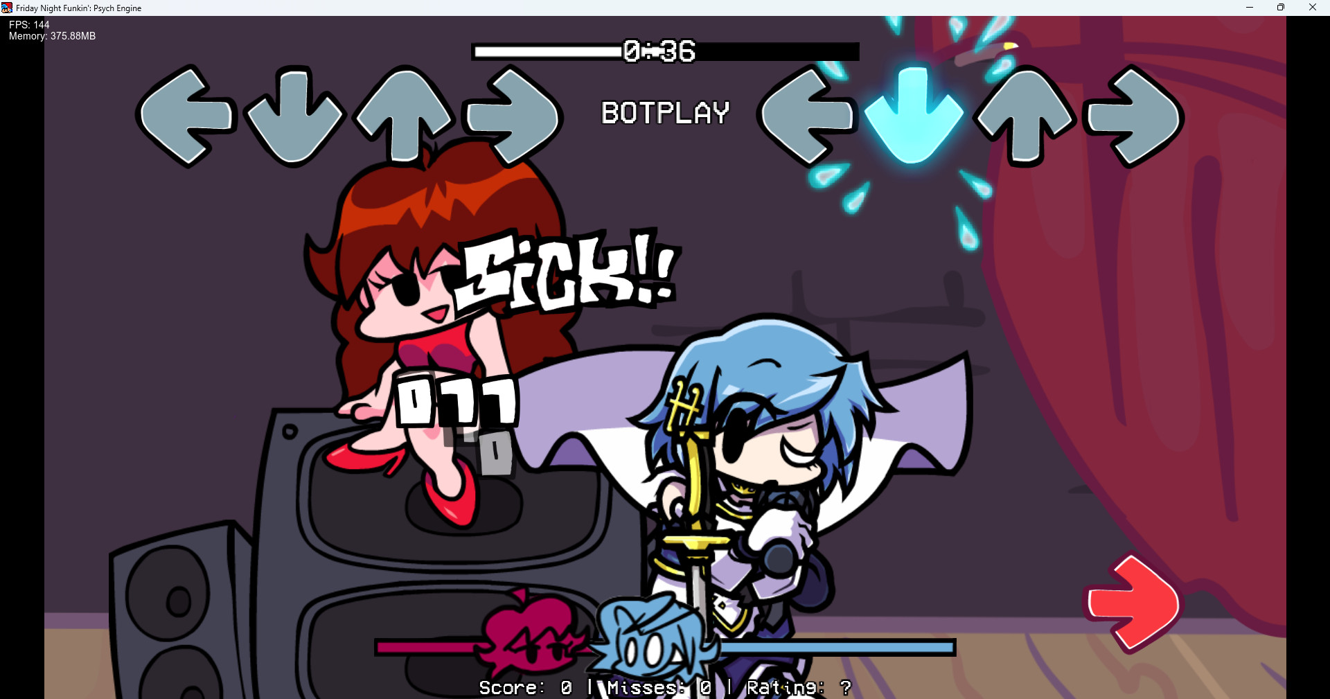 Playable Sayaka Miki Mod for Friday Night Funkin' | FNF Mods