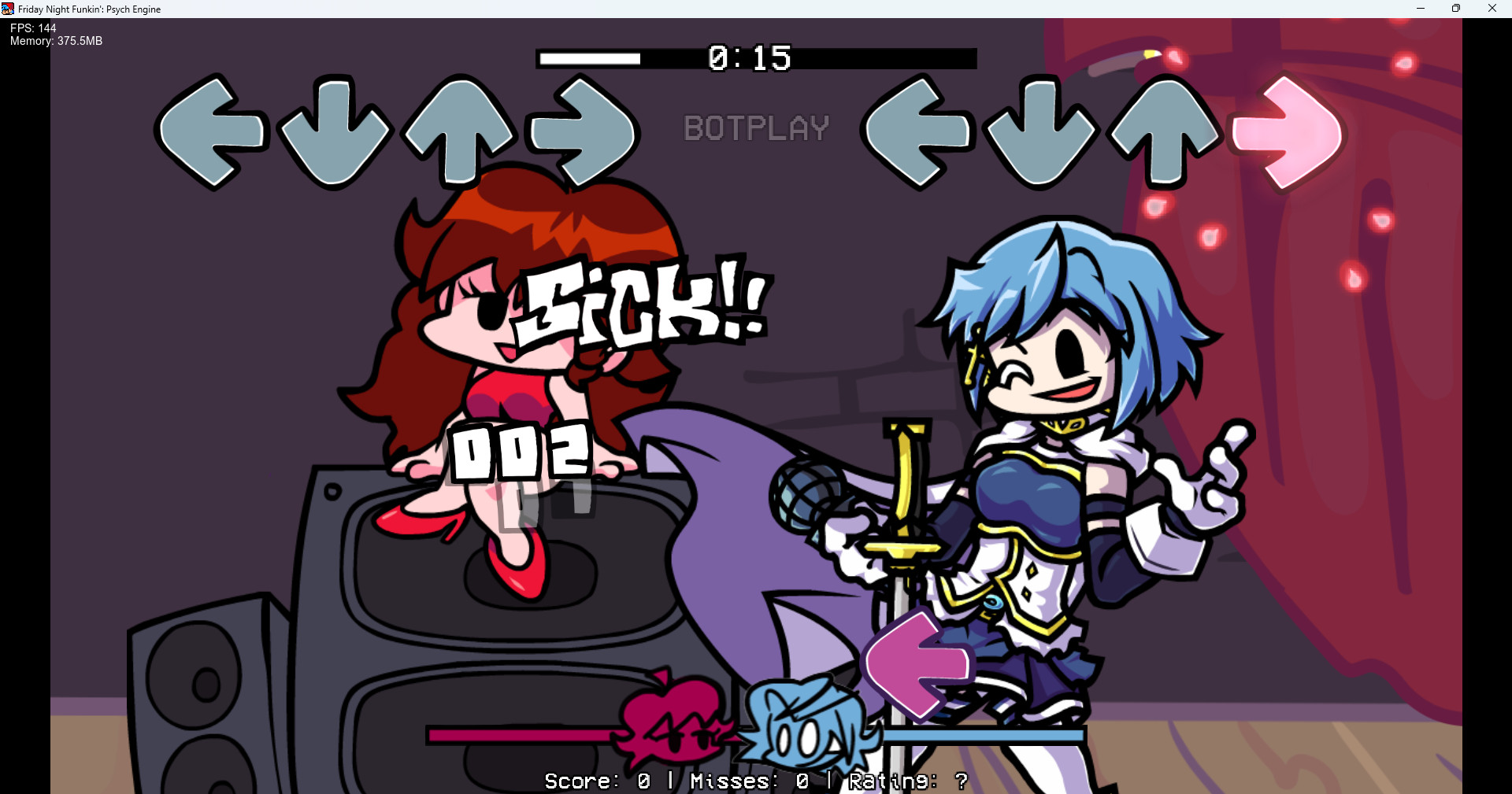 Playable Sayaka Miki Mod for Friday Night Funkin' | FNF Mods