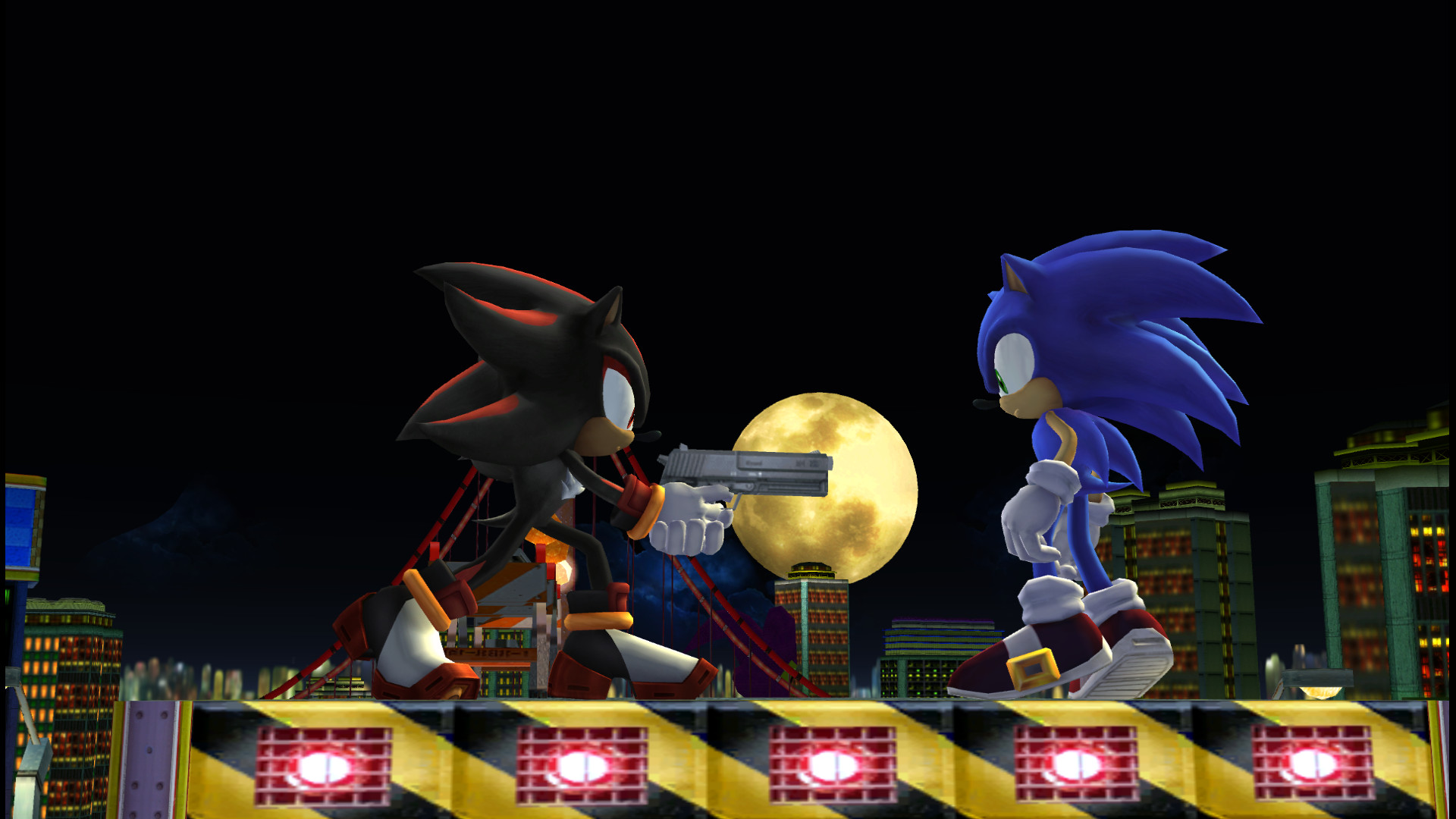 Shadow with a Gun Mod for Super Smash Bros. Brawl | Brawl Mods