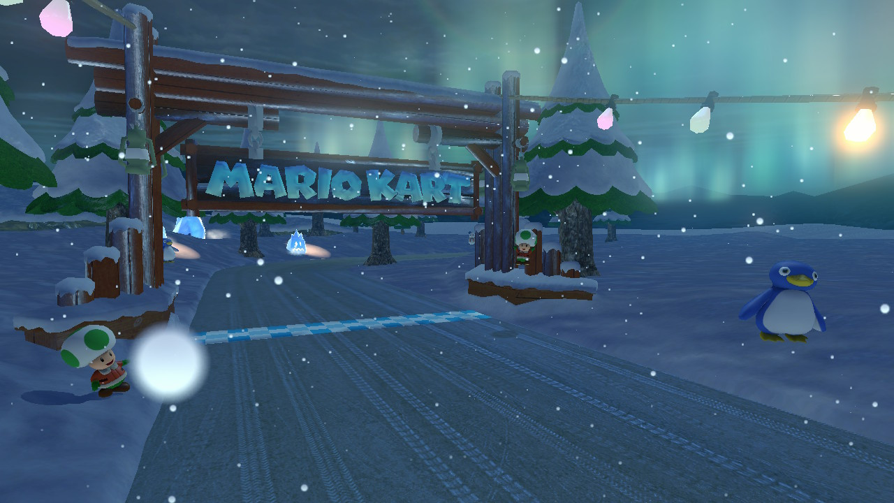 N64 Frappe Snowland Retexture (CTGPDX Compatible) Mod for Mario Kart 8 ...