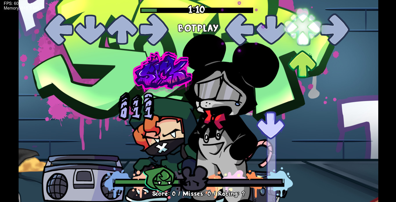 Playable Soft Mickey Mouse Mod for Friday Night Funkin' | FNF Mods