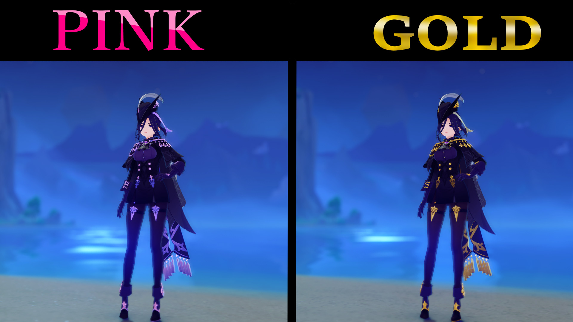 Clorinde Recolors Mod for Genshin Impact | GI Mods