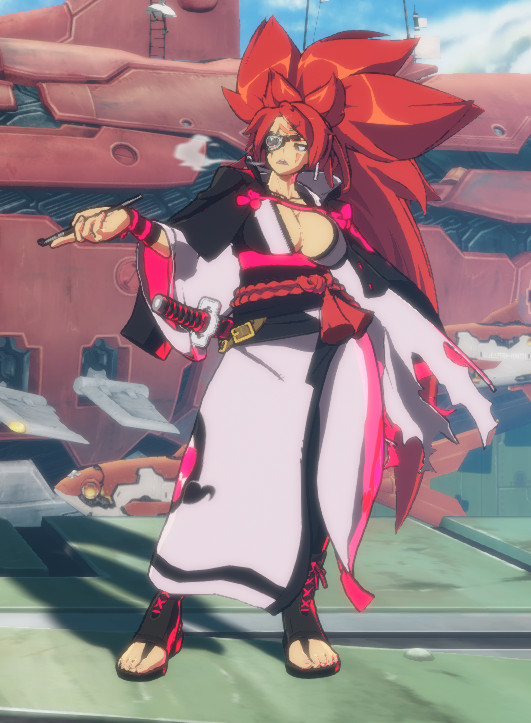 Hot Rod Baiken! Mod for GUILTY GEAR -STRIVE- | GGST Mods