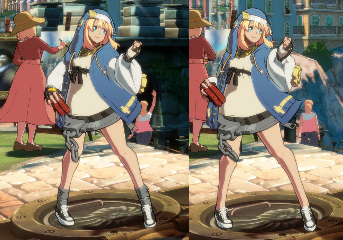 Bridget with sneakers Mod for GUILTY GEAR -STRIVE- | GGST Mods