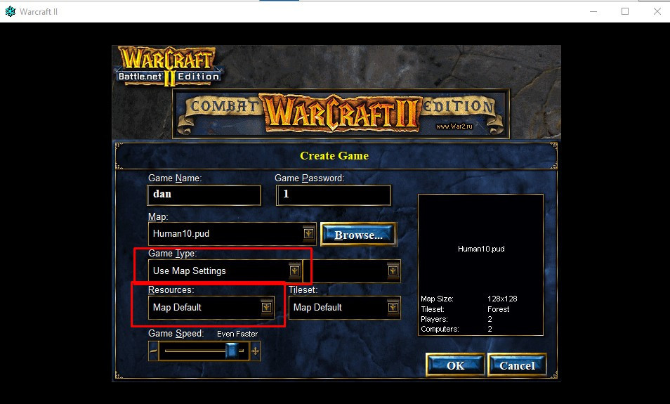 War2 Dan's Custom Cooperative maps (Multiplayer) Mod for Warcraft 2 ...