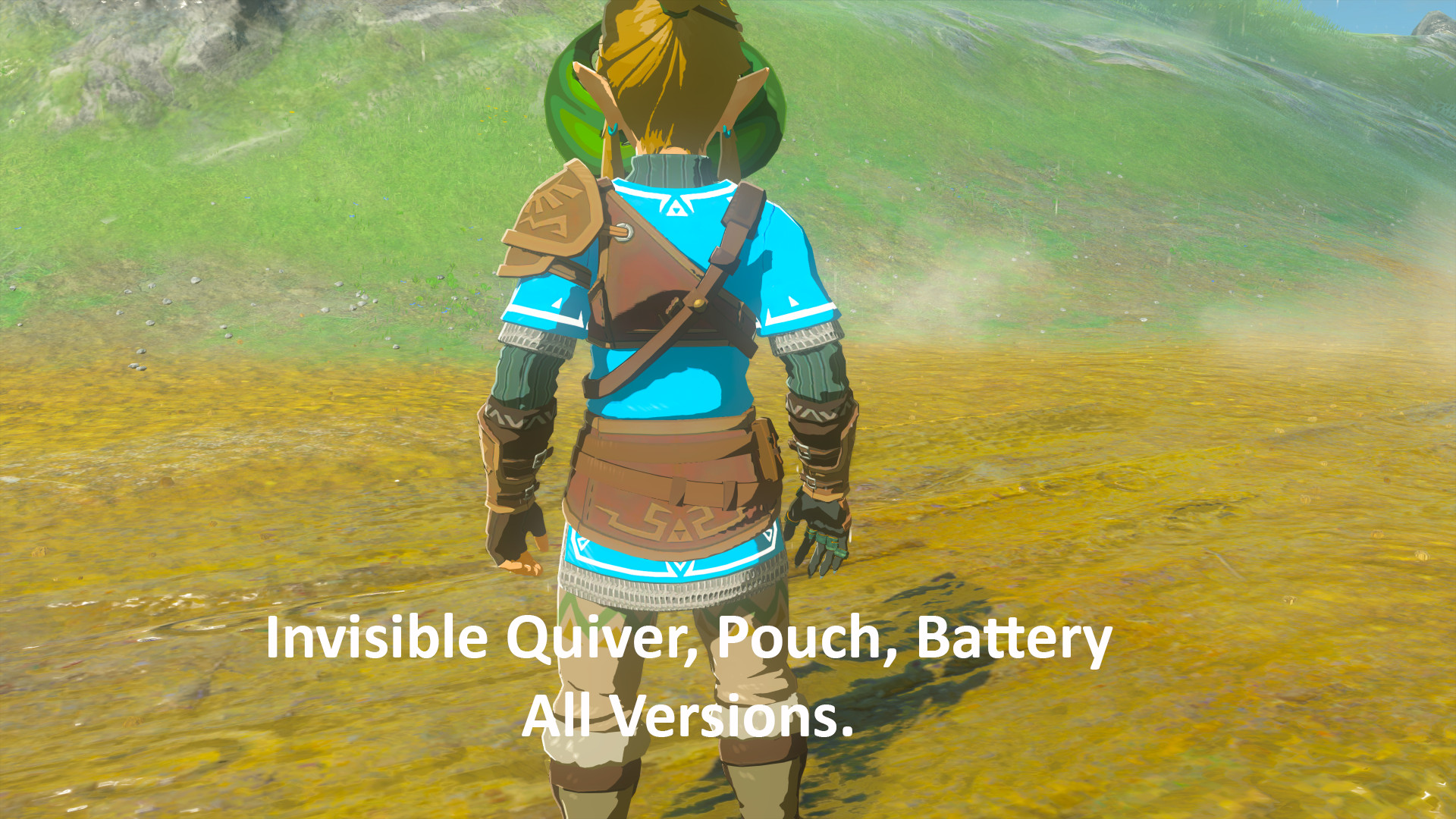 Invisible Quiver, Pouch, Battery All Versions Mod for The Legend of ...