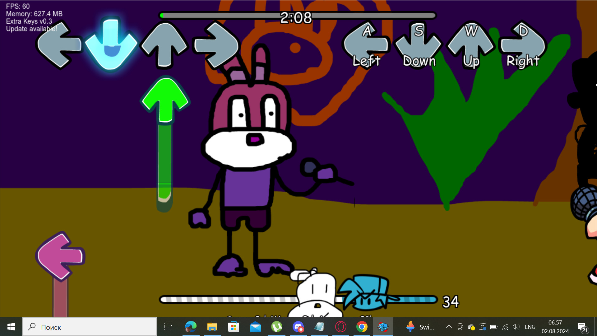 Robert Sahakyants Funk v8 Mod for Friday Night Funkin' | FNF Mods