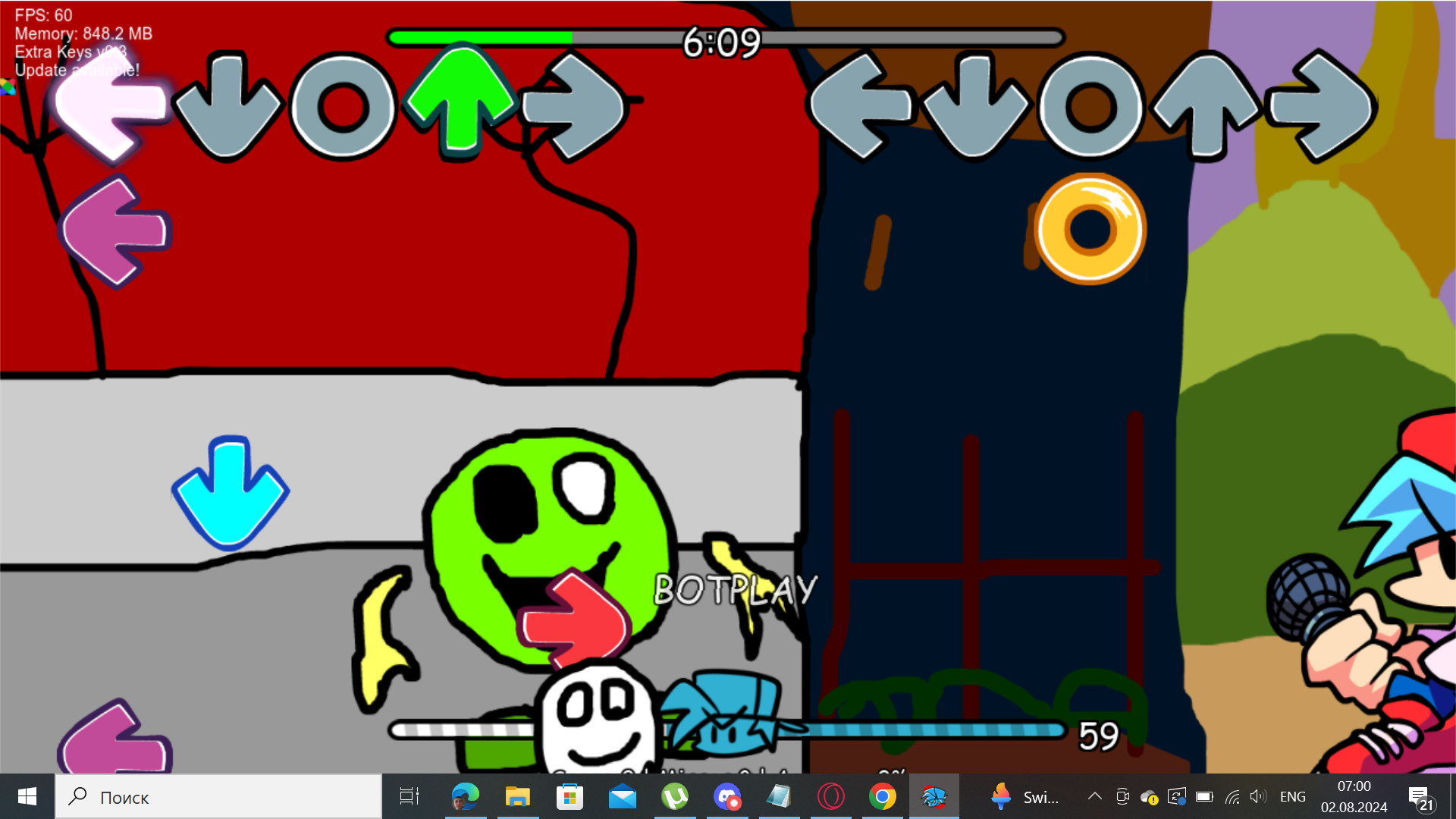 Robert Sahakyants Funk v8 Mod for Friday Night Funkin' | FNF Mods