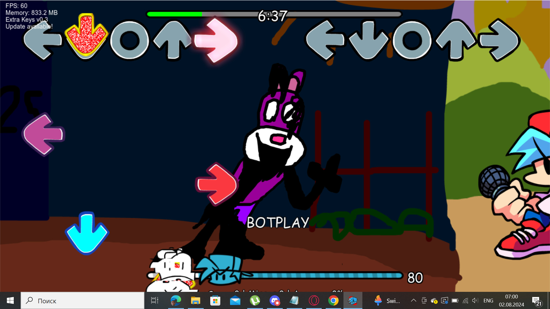 Robert Sahakyants Funk v8 Mod for Friday Night Funkin' | FNF Mods