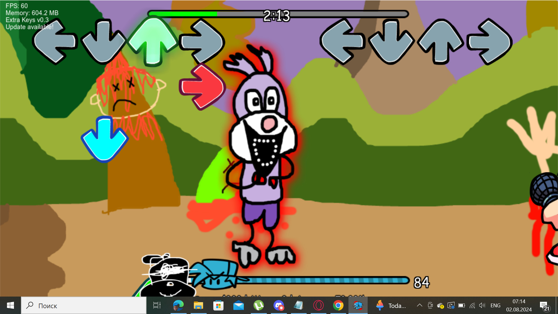 Robert Sahakyants Funk v8 Mod for Friday Night Funkin' | FNF Mods