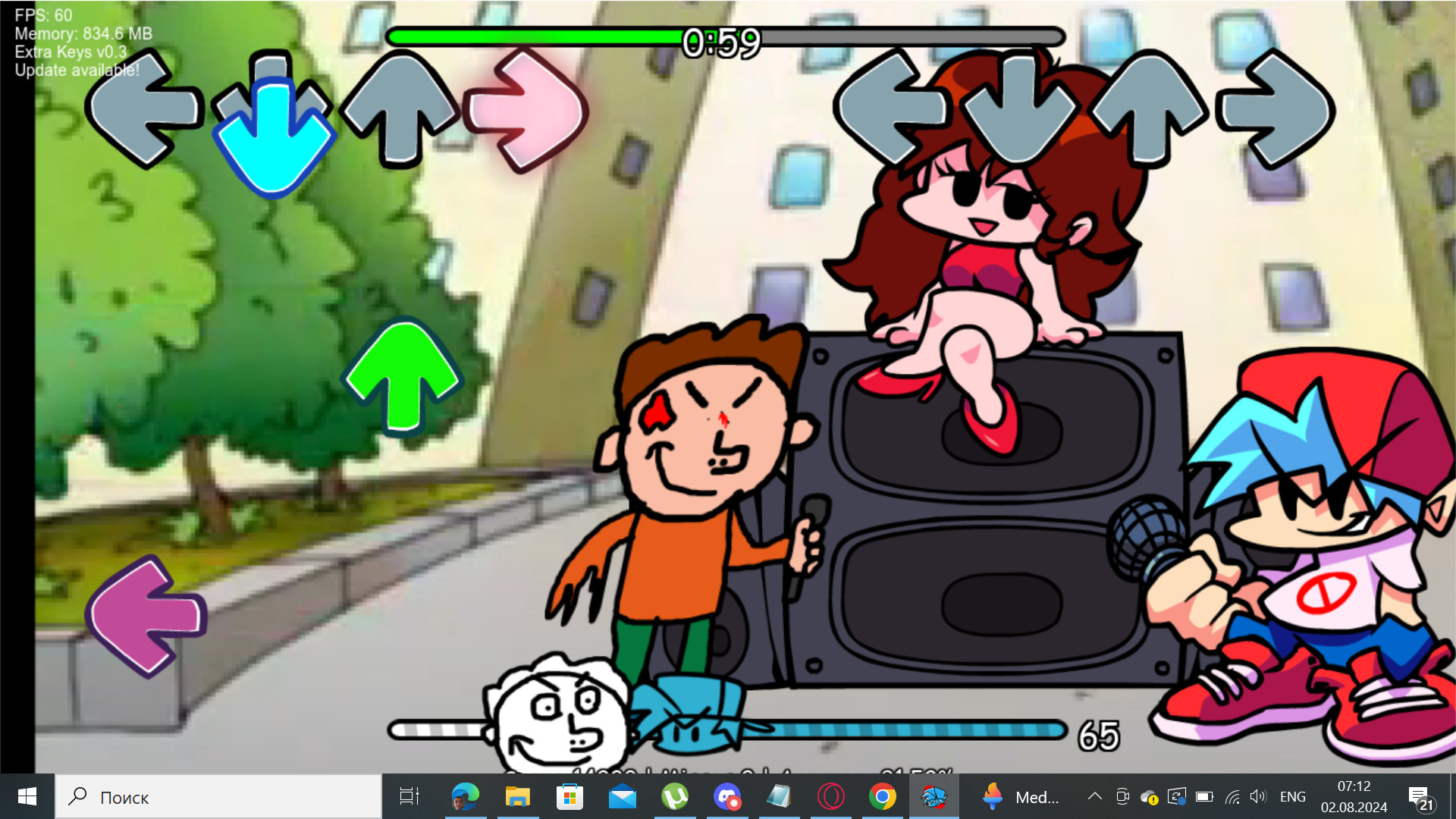 Robert Sahakyants Funk v8 Mod for Friday Night Funkin' | FNF Mods