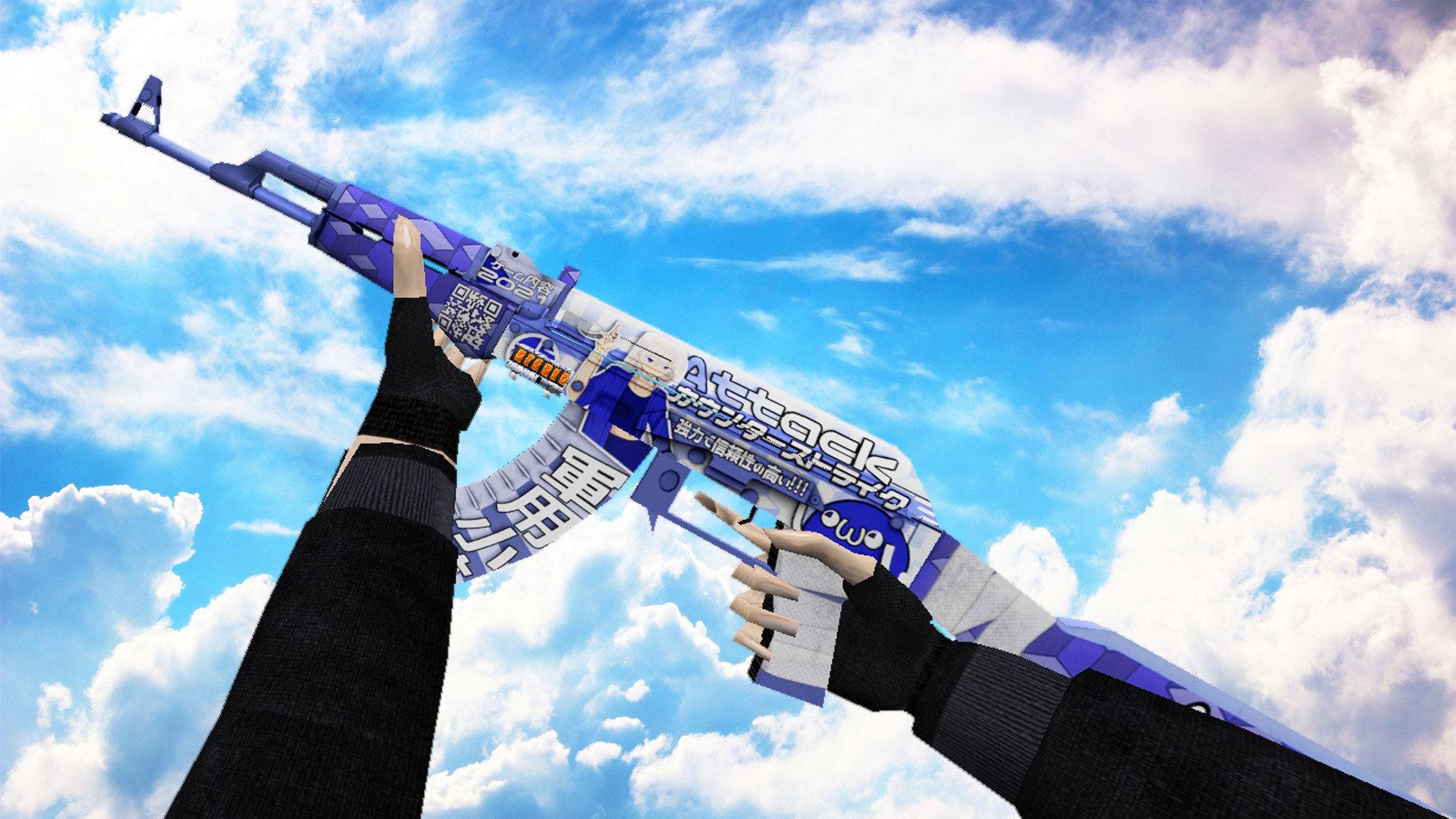 AK-47 Akihabara Attack Mod for Counter-Strike 1.6 | CS1.6 Mods