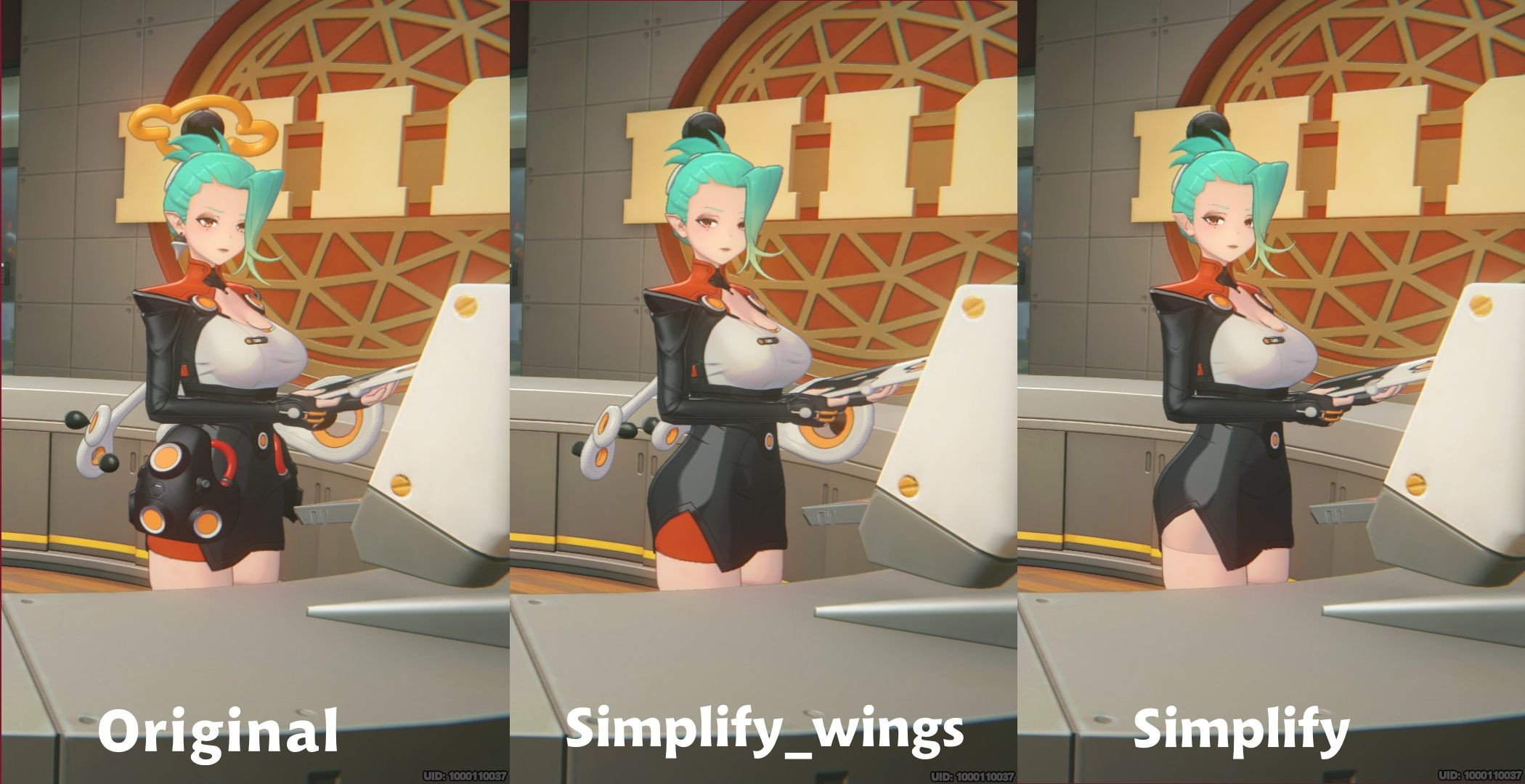 NPC Bertha & Lyla Simplify Mod for Zenless Zone Zero | ZZZ Mods