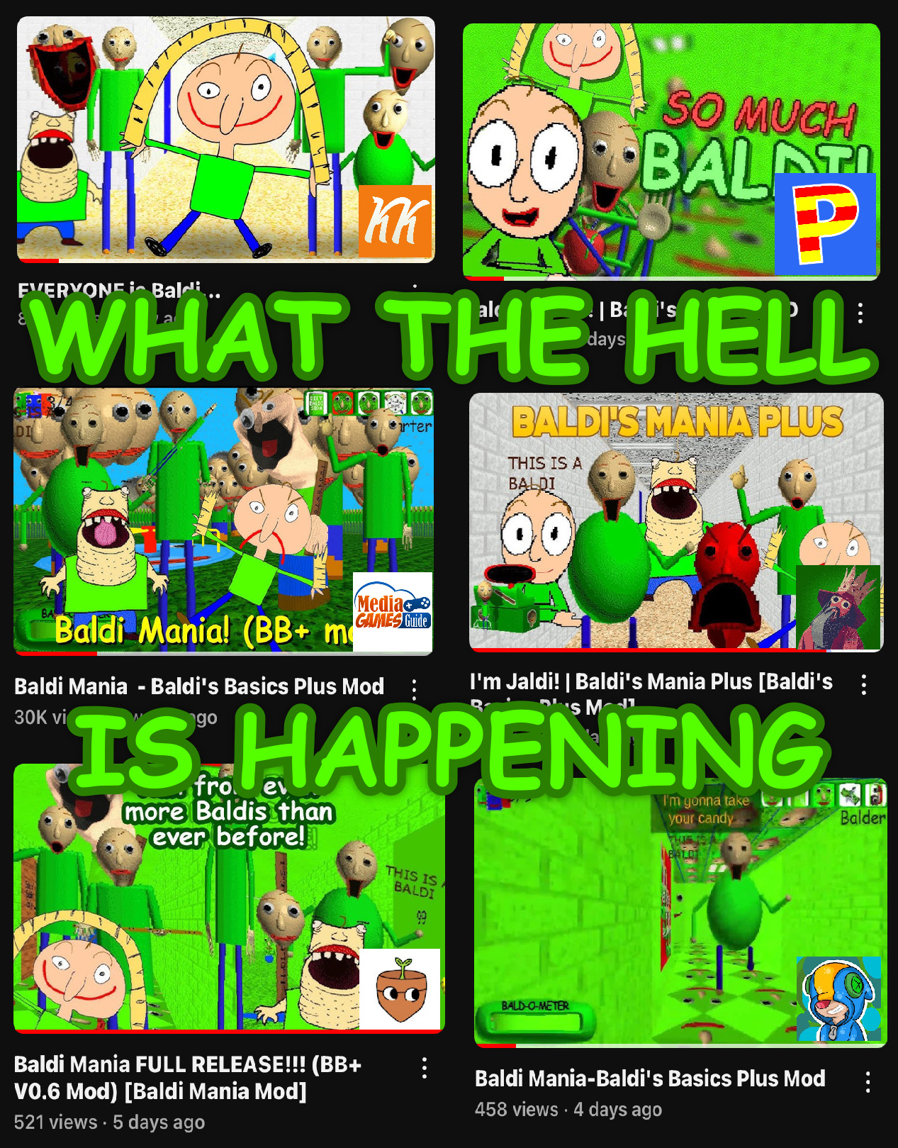 Baldi Mania Plus! - A Very Baldi Mod [0.7.X] Mod for Baldi's Basics ...