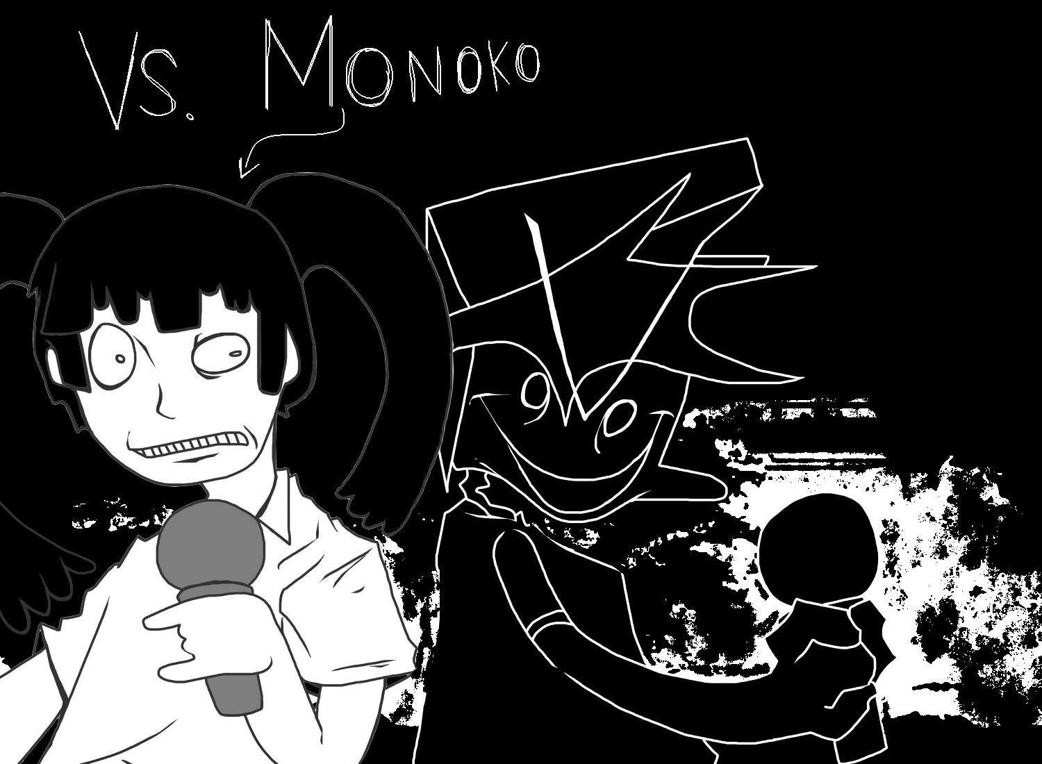 Vs Monoko One Shot Mod for Friday Night Funkin' | FNF Mods