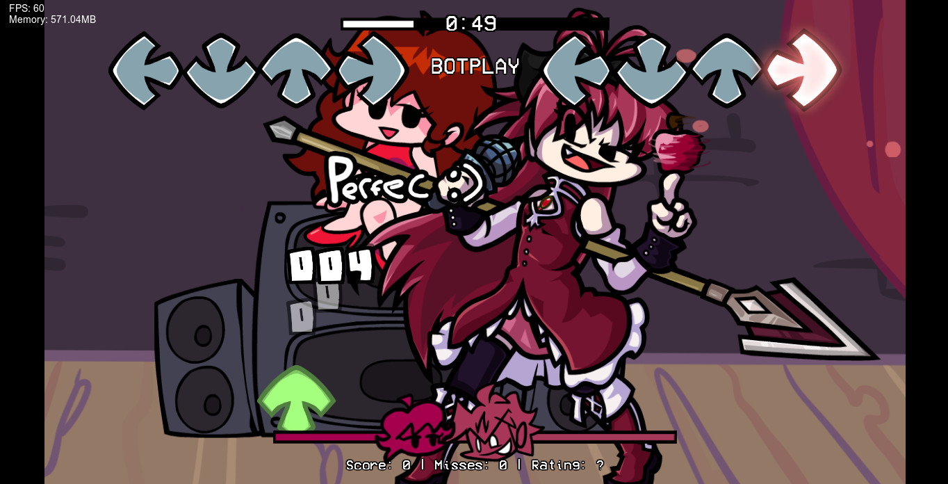 Playable Kyoko Sakura Mod for Friday Night Funkin' | FNF Mods