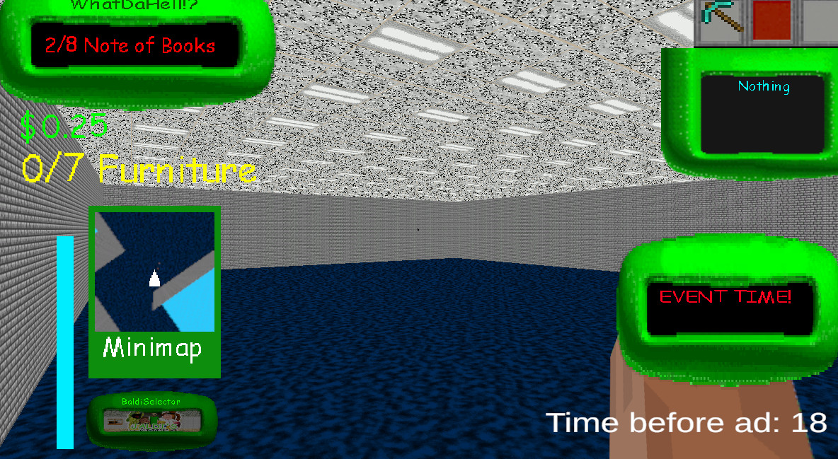 Baldi's Basics Unstable Universe Mod for Baldi's Basics | Baldi Mods