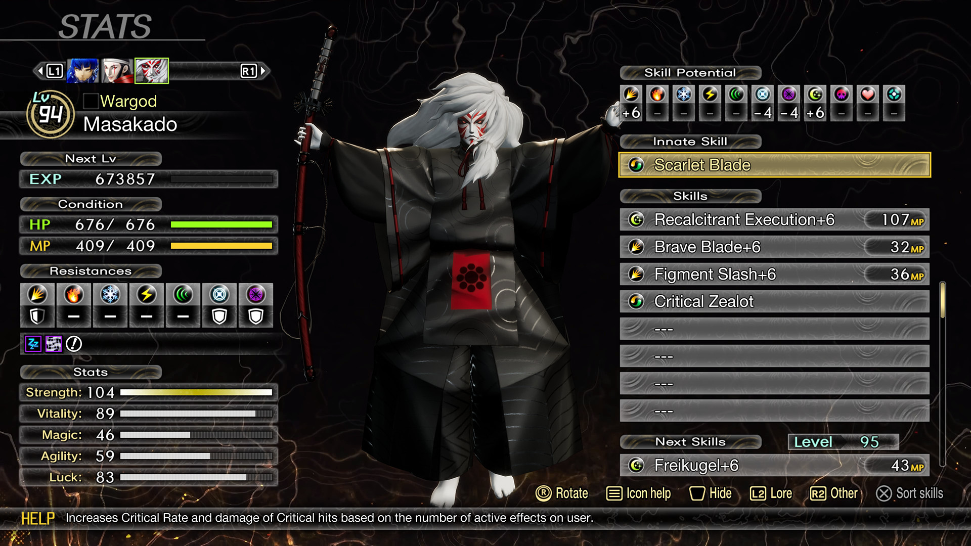 Chaos Masakado Mod for Shin Megami Tensei V: Vengeance | SMTVV Mods