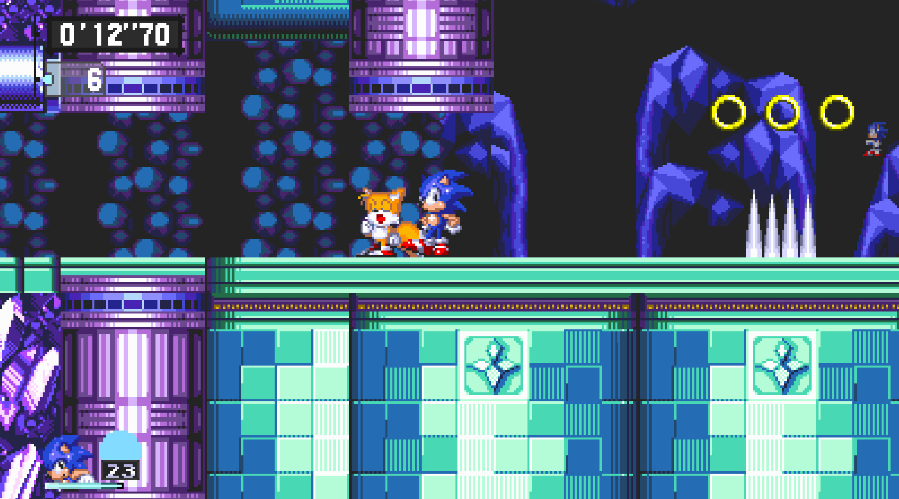 Honkai: Star Rail HUD in Sonic 3 AIR Mod for Sonic 3 A.I.R. | S3AIR Mods