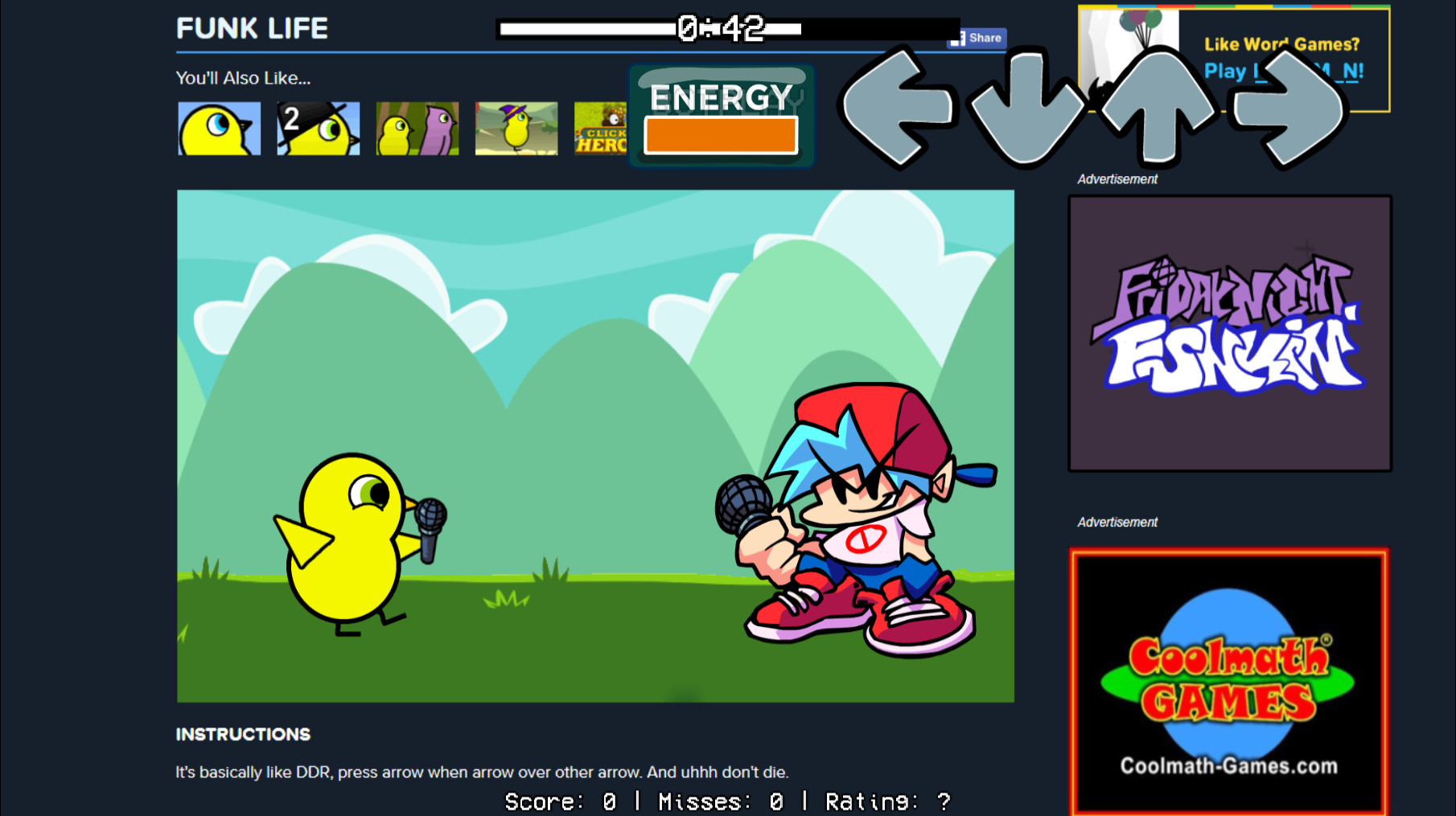 Funk Life | FNF Duck Life Mod for Friday Night Funkin' | FNF Mods