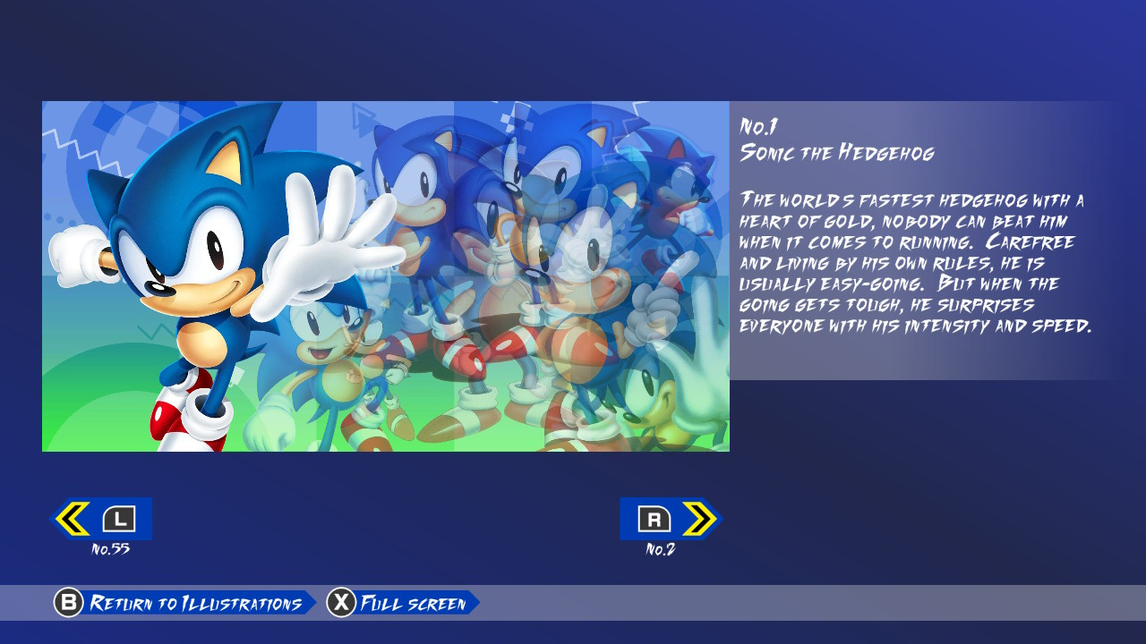 Illustrations Character Alt. Ver. Art Mod for Sonic Origins | SO Mods